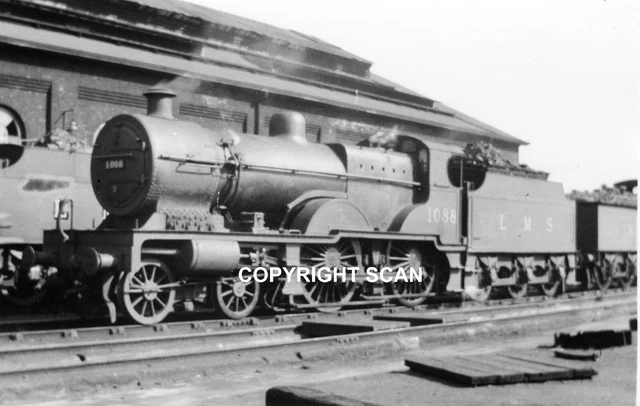 RAILWAY STEAM PHOTOGRAPH: 1088 LMS FOWLER 4P @ DERBY 44 £2.99 - PicClick UK