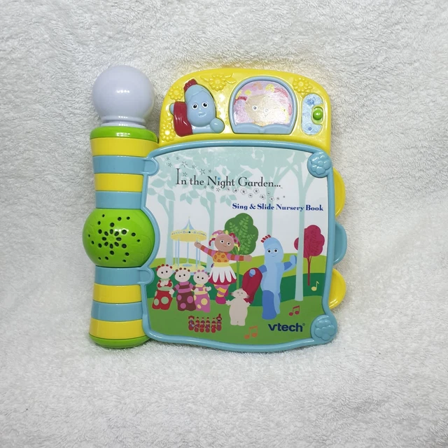 VTECH IN THE Night Garden Sing and Slide Musical Book - Lights/Sounds ...