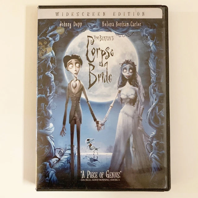 TIM BURTON'S CORPSE Bride (Widescreen Edition) DVD Johnny Depp Animated ...
