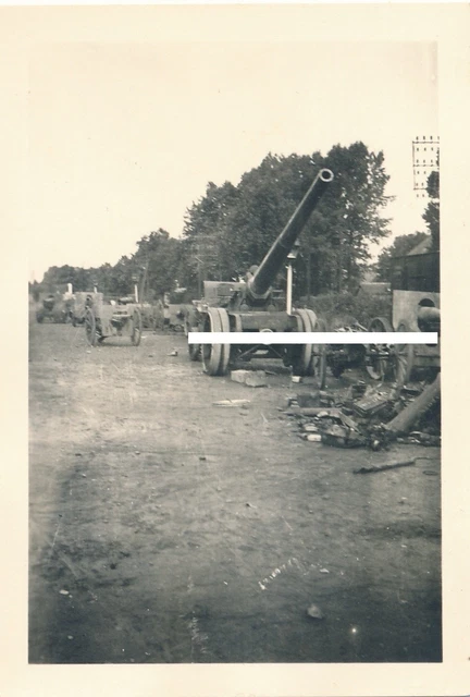 FRANKREICH SCHWERES FRANZÖSISCHES Ari Geschütz Langrohr-Kanone Panzer ...