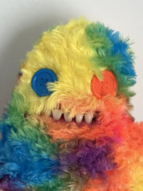 FUGGLER CHAOS CREW Rainbow Sir Splodge A Lot Plush Soft Toy £9.89 ...
