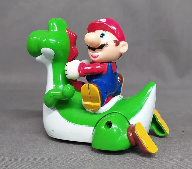 RARE VINTAGE NINTENDO - Mario & Yoshi 2-Speed Action Figure - 1993 ...