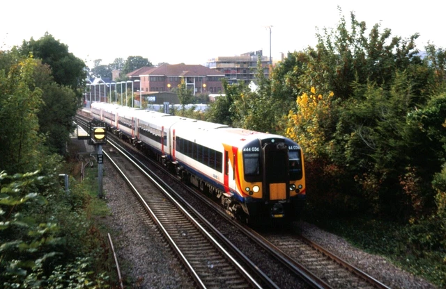 14123 RAILWAY COLOUR Slide Emu Class 444 036 At Cosham £1.99 - PicClick UK