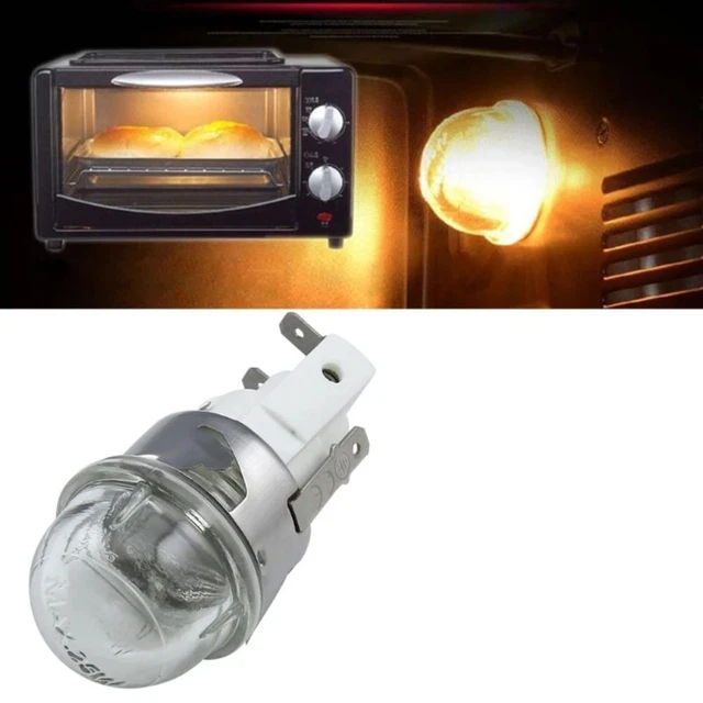 25W OVEN LAMP Holder E14 Oven Lamp Cap Illumination Lamp Holder ...