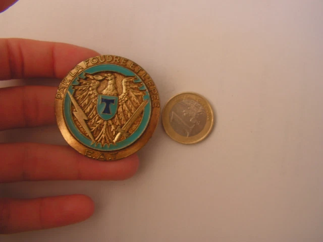 INSIGNE militaire Par la Foudre et l’Épée EAT ( c47) EUR 3,00 - PicClick FR