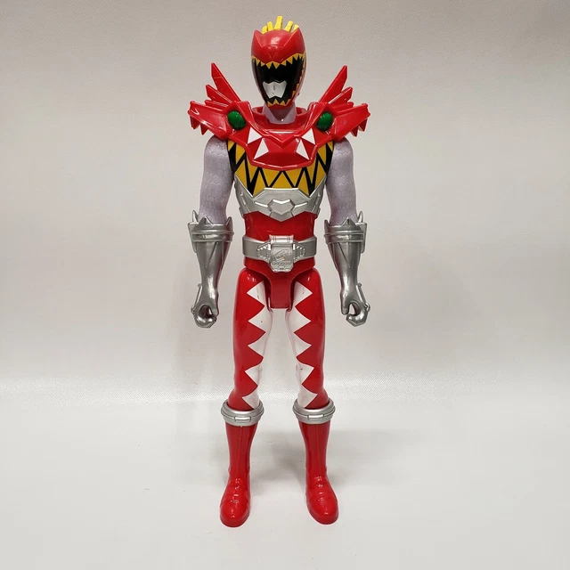 POWER RANGERS DINO Super Charge 12" T-Rex Super Charge Red Ranger ...