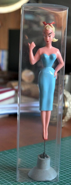 AUTO BILD LILLI Vorgängerin der Barbie Puppe 50-er Jahre Wackelfigur ...