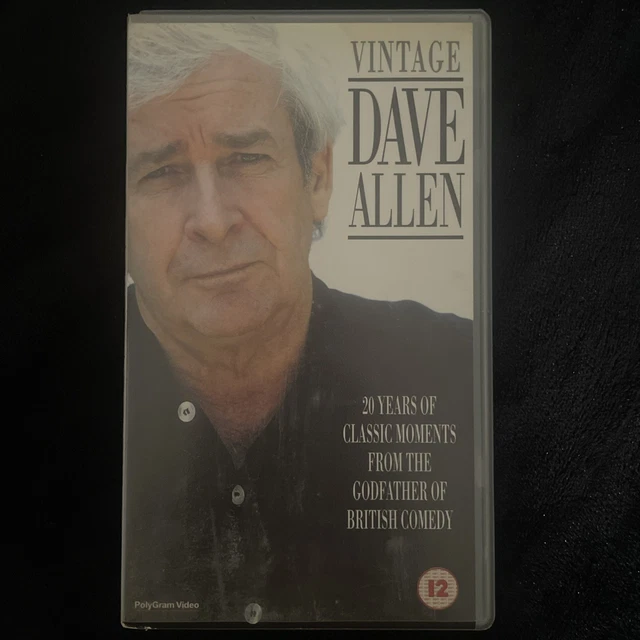 VINTAGE DAVE ALLEN VHS - 20 Years Classic Comedy Moments PolyGram £2.22 ...