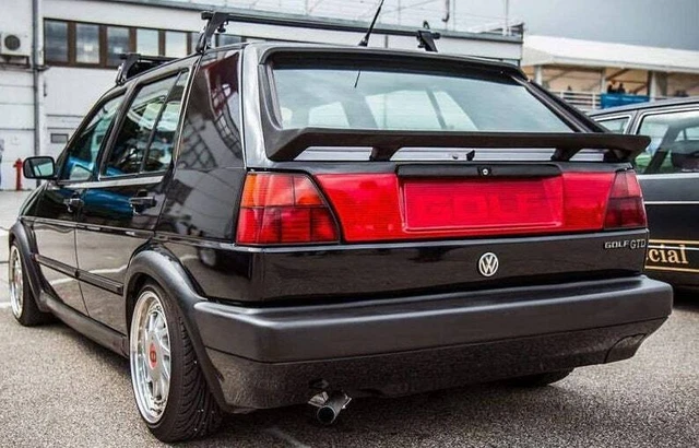 VW GOLF MK2 GTI 16V/ G60/ Rallye HEKO Red heckblende tail light panel £ ...