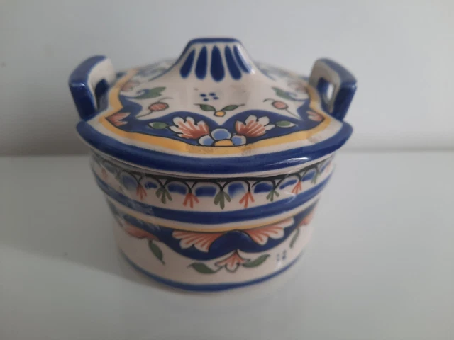 BEURRIER EN FAÏENCE de Rouen EUR 9,00 - PicClick FR