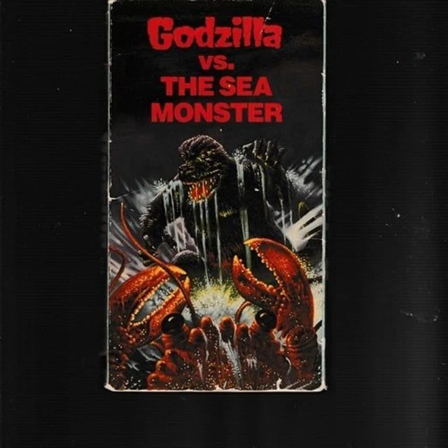 GODZILLA VS THE Sea Monster VHS used Movie SciFi £10.24 - PicClick UK
