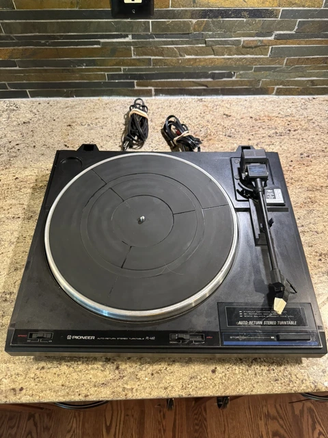 VINTAGE PIONEER PL-460 Auto-Return Stereo Turntable - Tested, No Cover ...