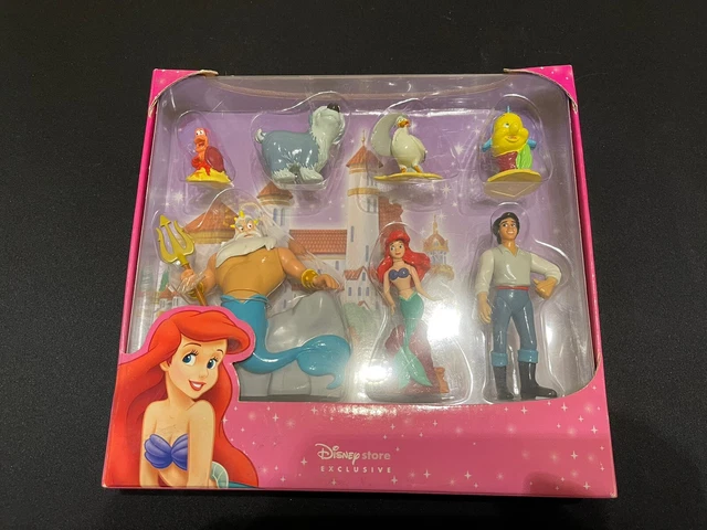 DISNEY STORE PRINCESS The Little Mermaid New Boxed Figure Set £59.95 ...