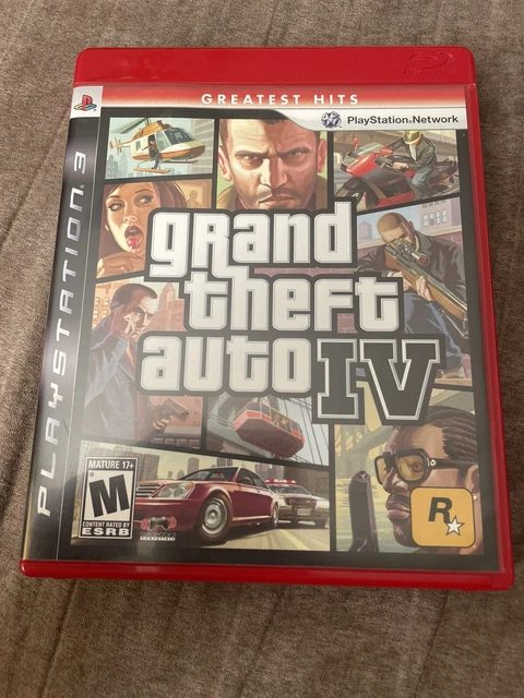 GRAND THEFT AUTO IV -- Greatest Hits (Sony PlayStation 3, 2008) EUR 8 ...