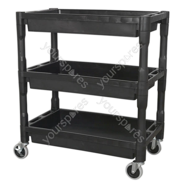 SEALEY COMPOSITE HEAVY-DUTY Trolley 3-Level £223.84 - PicClick UK
