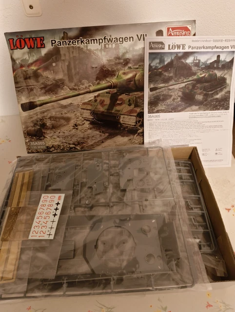 AMUSING HOBBY PANZERKAMPFWAGEN VII Löwe Nr. 35A005, Maßstab 1:35 EUR 59 ...