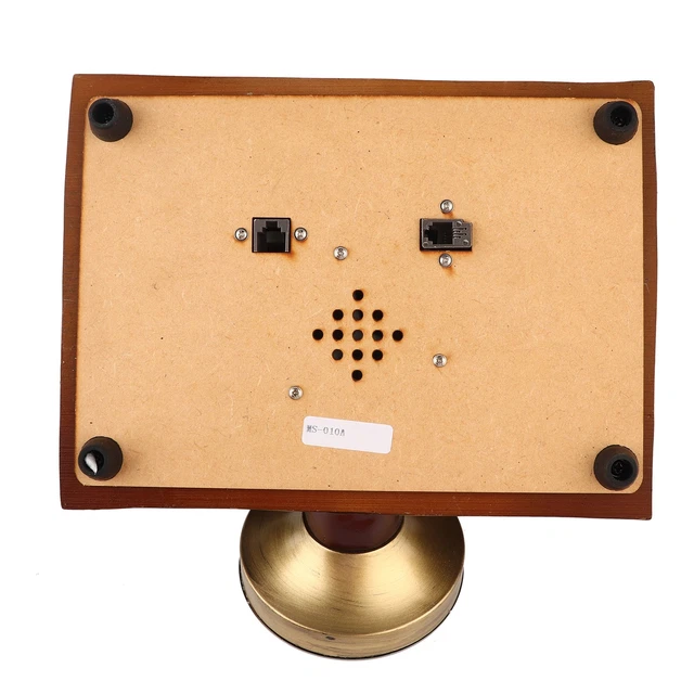 VINTAGE ANTIQUE RETRO Caller ID Handset Desk Telephone Rotating Dial ...