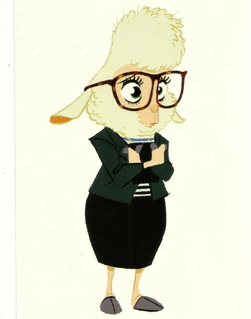 ZOOTOPIA, POSTCARD, DISNEY Villains, Character Concept Art By Shiyoon ...