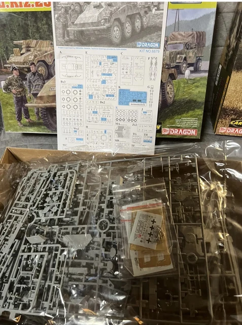 DRAGON 1:35 6879 Sd.Kfz. 234/1 Schwerer Panzerspähwagen (2cm) Premium ...