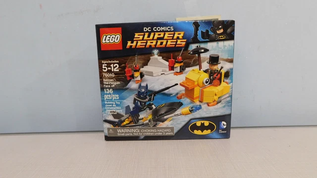 LEGO DC UNIVERSE Super Heroes Batman The Penguin Face off (76010) NEW ...