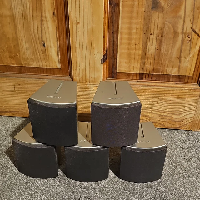 GREY SONY SURROUND Speakers - Model SS TS-300 In Good Working Condition ...