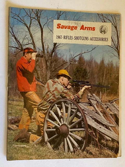 VINTAGE 1967 SAVAGE Arms Sportsman Firearms Catalog Sporting Arms ...