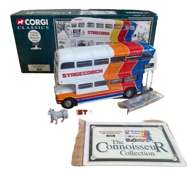 CORGI 1:50 AEC Routemaster Stagecoach 35008 Connoisseur Collection Lt ...