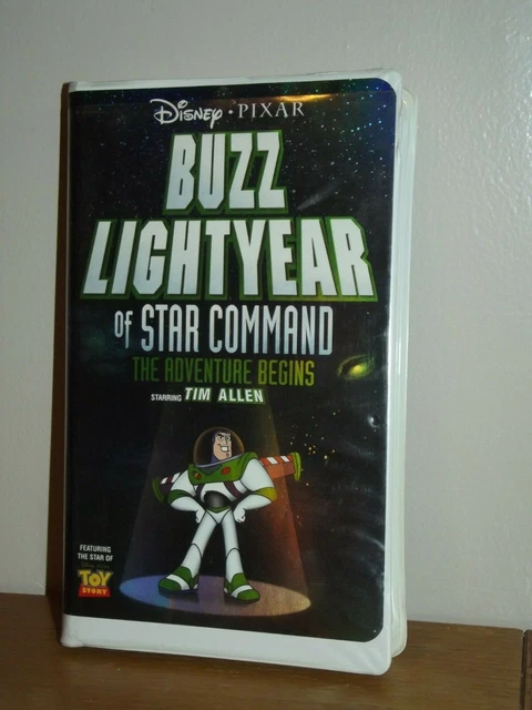 BUZZ LIGHTYEAR OF STAR COMMAND Disney VHS Video Tape in Clamshell Case ...