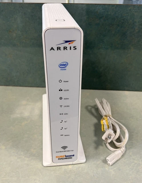 ARRIS SURFBOARD SVG2482AC Cable Modem Router 3-in-1 Internet, Wi-Fi ...