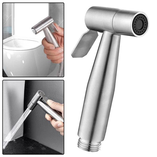 HANDHELD BIDET TOILET Jet Spray Muslim Hygienic Shattaf Douche Shower ...