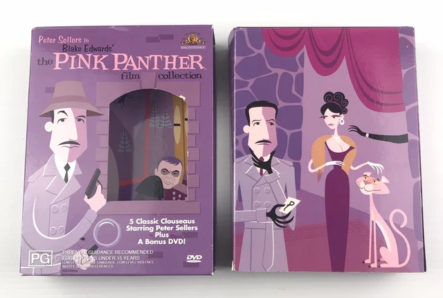 THE PINK PANTHER DVD Film Collection 6 Disc Box Set PAL 4 £20.20 ...