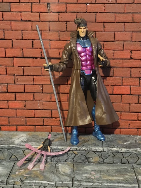 FIGURINE MARVEL LEGENDS Gambit 6" de X-Men Caliban BAF Wave EUR 9,24 ...