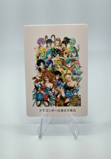 YURIN DRAGON BALL Z Dbz Carte Girl Waifu Sexy No Prism Foil Flash ...