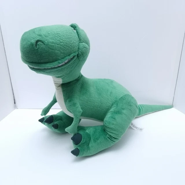 DISNEY STORE VERY Large Rex soft toy plush Toy Story Dinosaur Pixar 32 ...