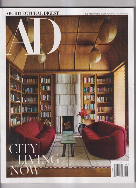 ARCHITECTURAL DIGEST OCTOBER 2025 City Living Now (Magazine: Interior ...