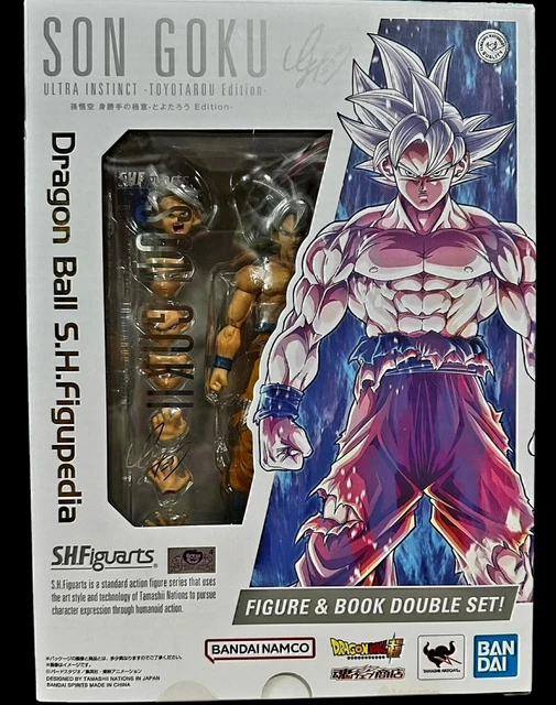 SH FIGUARTS SON GOKU ULTRA INSTINCT TOYOTAROU édition et livre de saut ...