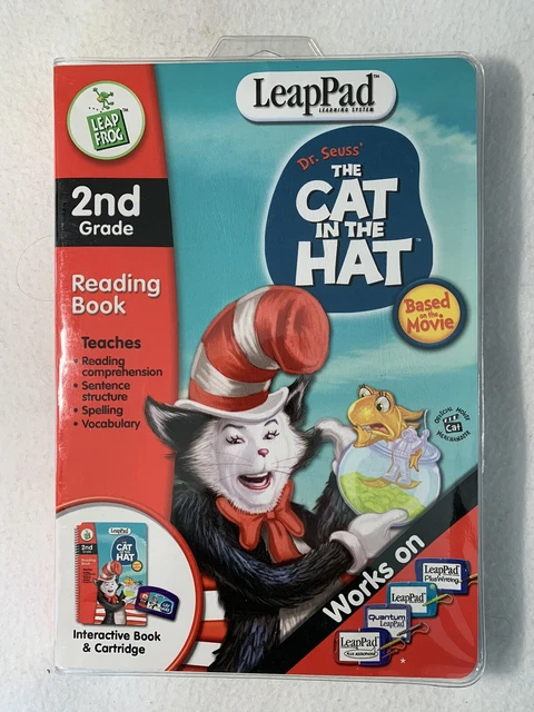 LEAPPAD: 2ND GRADE Dr Seuss Cat In The Hat Book & Cassette! Sealed ! £4 ...