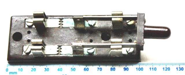 VINTAGE LEVER ACTION Aerial Changeover / Earthing Switch with inbuilt ...