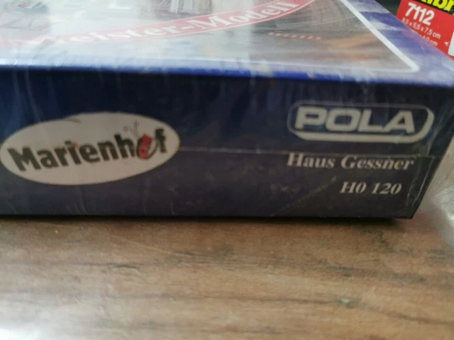 POLA H0 120 Haus Gessner RARITÄT ungebaut,Meister-Modell, NEU OVP, Verschweißt EUR 74,95 ...