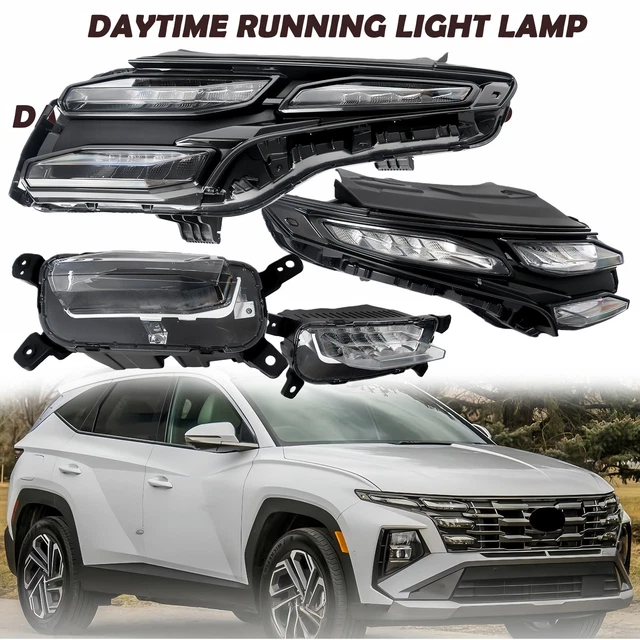 FOR 2025 2026 Hyundai Tucson Daytime Running Light Lamp LED DRL Left ...