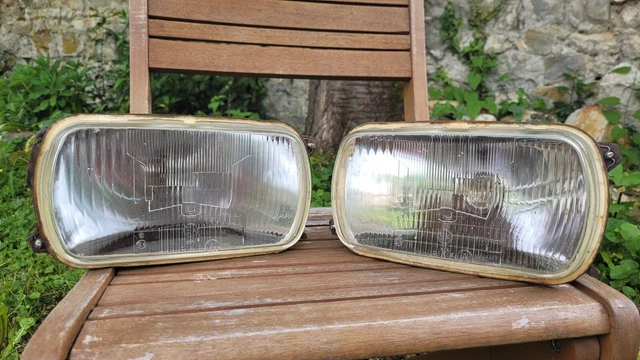 ANCIENNE PAIRE PHARES, Feux avants Cibié 183, Voitures Renault 10, 12, 15 et 16 EUR 8,00 ...