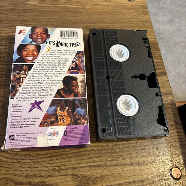 MAGIC JOHNSON ALWAYS Showtime VHS CBS Fox Sports NBA 1991 Lakers £5.47 ...
