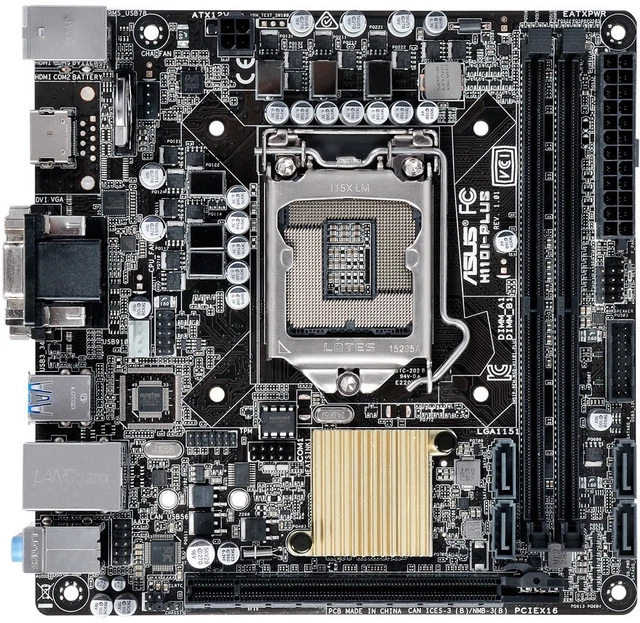 ASUS H110I-PLUS MINI ITX LGA 1151 Motherboard DDR4 H110 for 6/7th gen ...
