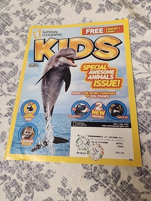 NATIONAL GEOGRAPHIC KIDS magazine June 2007 £18.44 - PicClick UK