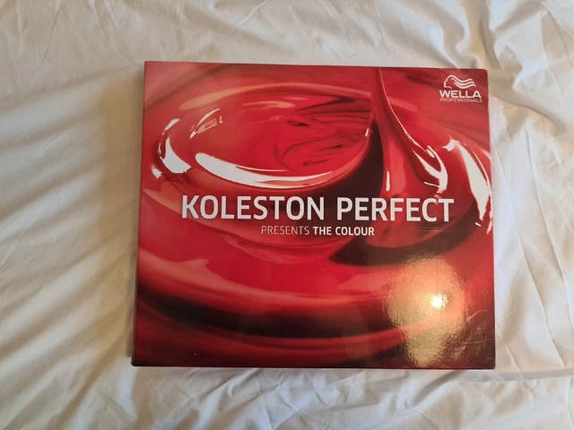 WELLA KOLESTON PERFECT Shade Chart Colour Chart Guide Book EUR 21,78 ...