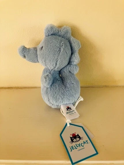 JELLYCAT I AM Fluffy Seahorse Brand New With Tags Genuine F6Sh £35.00 ...