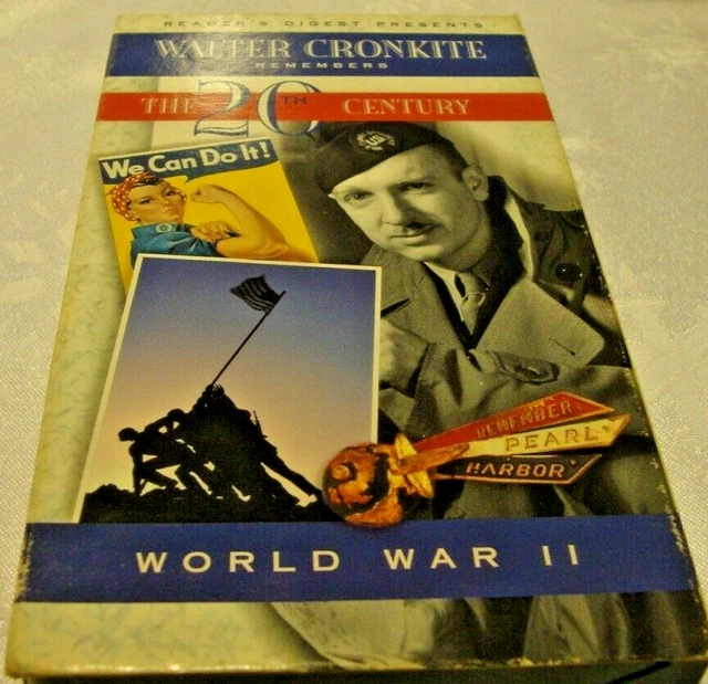 WALTER CRONKITE REMEMBERS the 20th Century World War II VHS 1997 ...