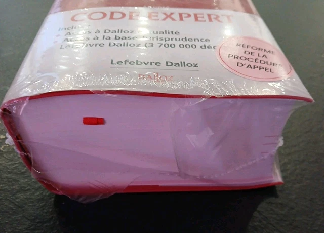 CODE DALLOZ EXPERT Code De Procedure Civile 2025 116 ème Édition EUR ...