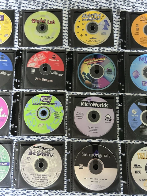 VINTAGE LEARNING ADVENTURES Math Games 3rd & 4th 5th 6th Grade + PC 27 ...