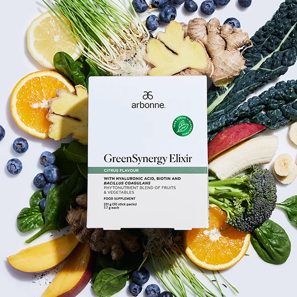 ARBONNE GREENSYNERGY ELIXIR Citrus Flavour - FULL BOX (BBE 12/26) RRP £ ...